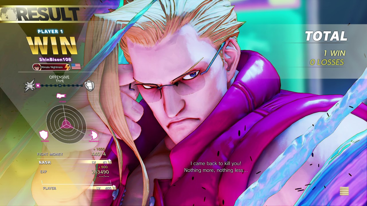 STREET FIGHTER V ShinBison108 (Shadow Nash) vs icon0c1ast (Shin Bison ...