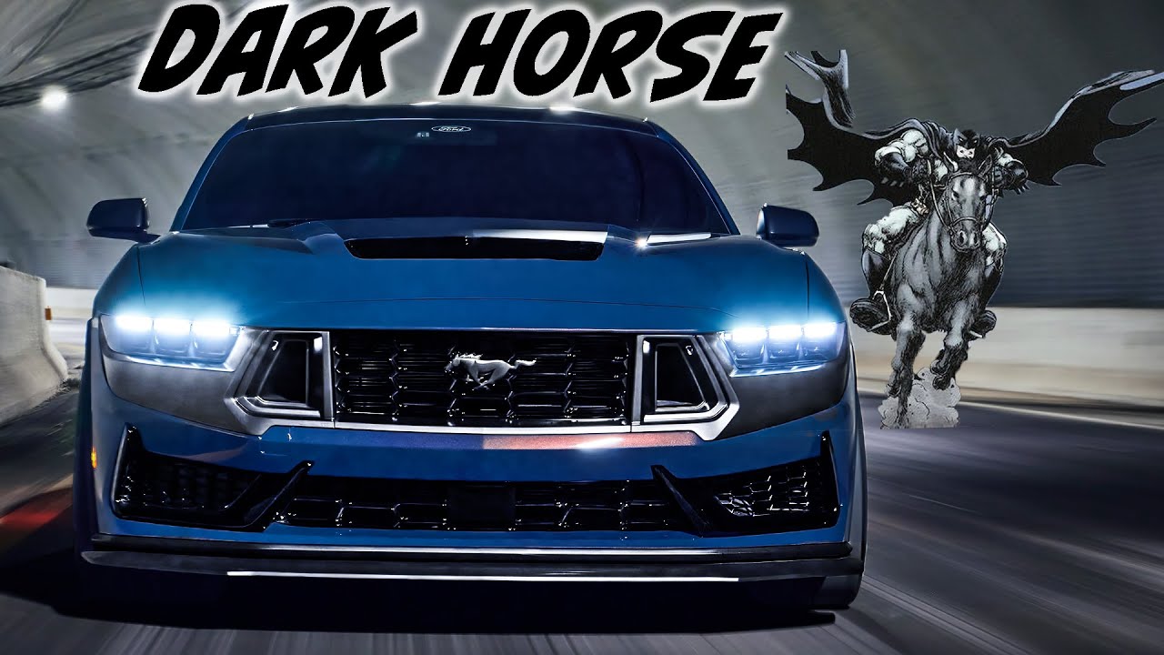 THE SECRETS YOU NEED TO KNOW ABOUT FORD'S NEW DARK HORSE MUSTANG! - YouTube