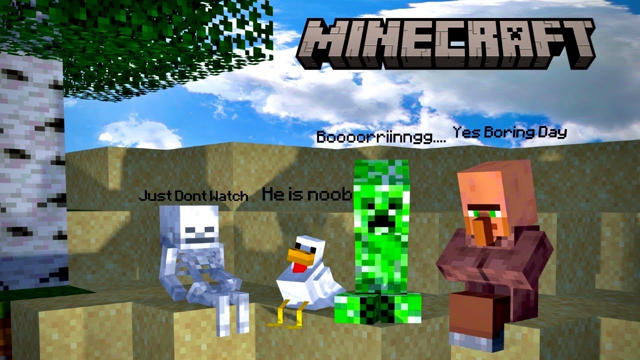 Minecraft Is Real Fun…. (Let's Play #4) - YouTube