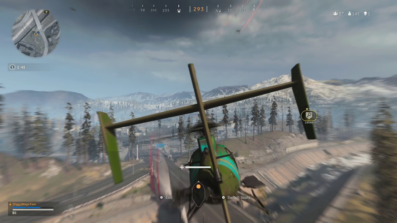 Call of Duty Helicopter Drop In - YouTube
