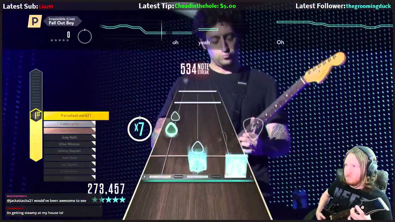 Fall Out Boy - Irresistible (Live) (Guitar Hero: Live, Expert, 100% ...