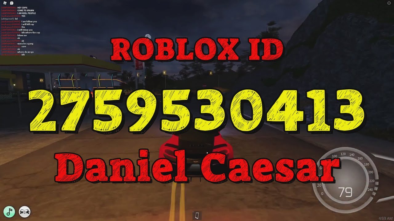 DANIEL CAESAR Roblox Song Codes - YouTube