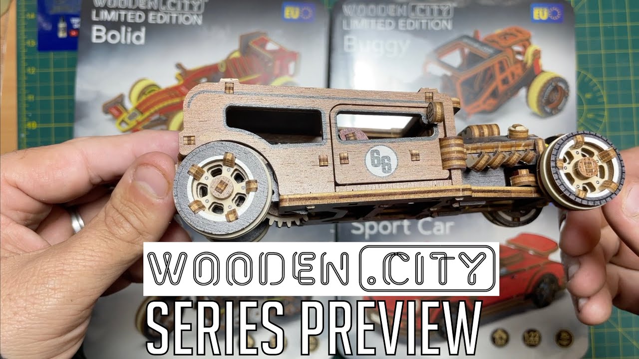 Wooden City Models - Series Preview - Yes I am going to build these ...