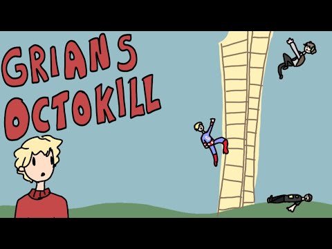 Grian gets an OCTOKILL!! - Past Life animation - YouTube