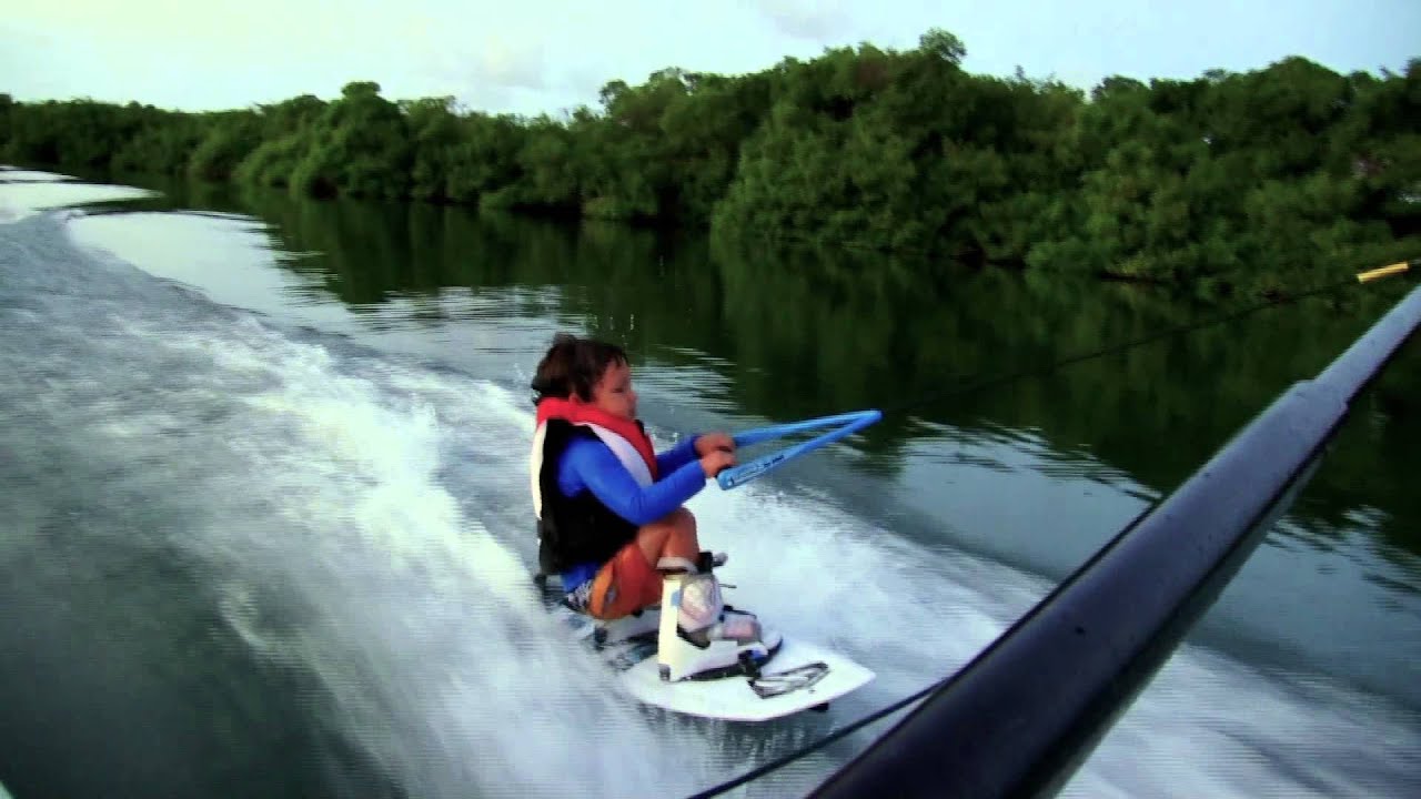 My First Wakeboard Session at The Age of 3 - YouTube