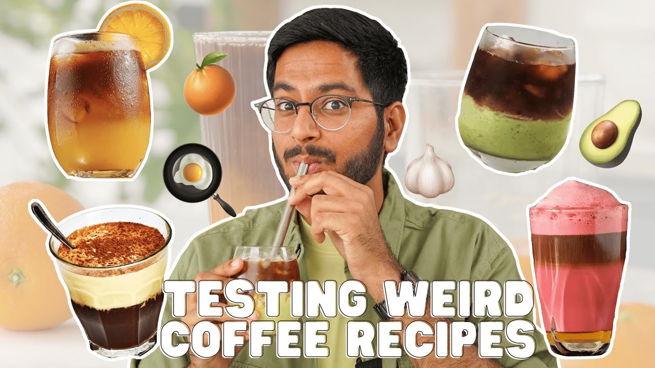 OMG! Testing WEIRD Coffee Recipes 😳😖 Viral Coffee Recipes and ...