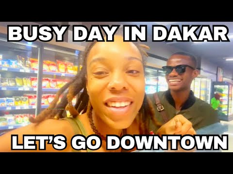 SPEND THE DAY IN DOWNTOWN DAKAR WITH ME! @elhadjkeba  #busy #downtown #senegal