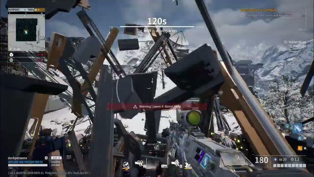 outpost infinity siege base exploding bug - YouTube