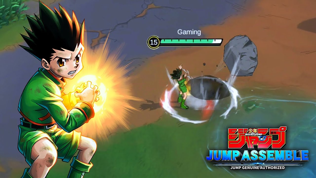 Gon Freecss (Hunter x Hunter) - JUMP: Assemble Gameplay (Android/iOS ...