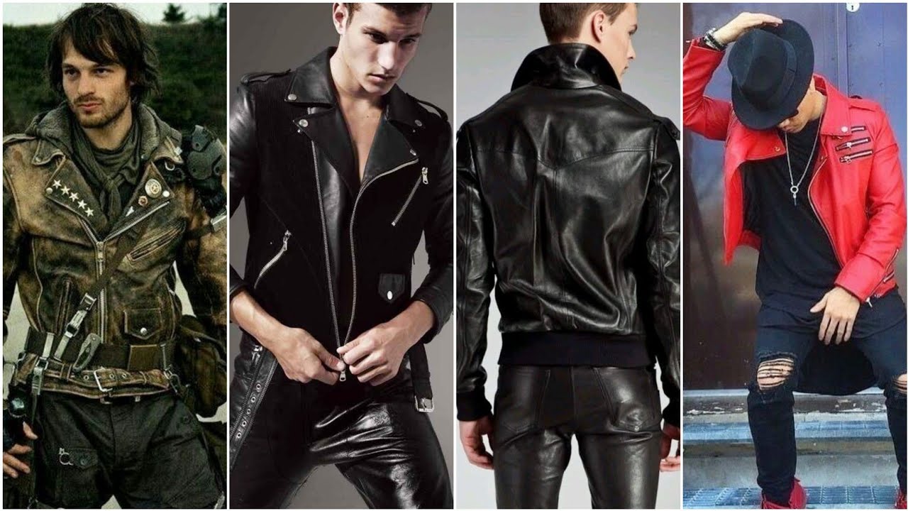 Gorgeous and elegant designs of Leather outfit for boys. - YouTube