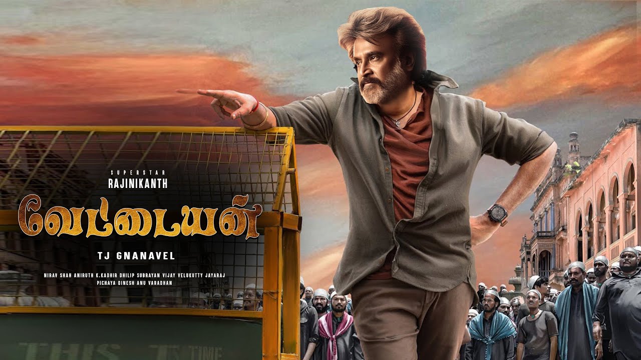 Vettaiyan - Official Trailer | Rajinikanth | Rithika Singh | Aniruth ...