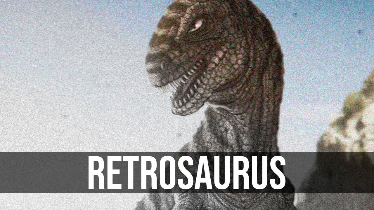 Retrosaurus - Speedpainting - Vintage dinosaur - YouTube