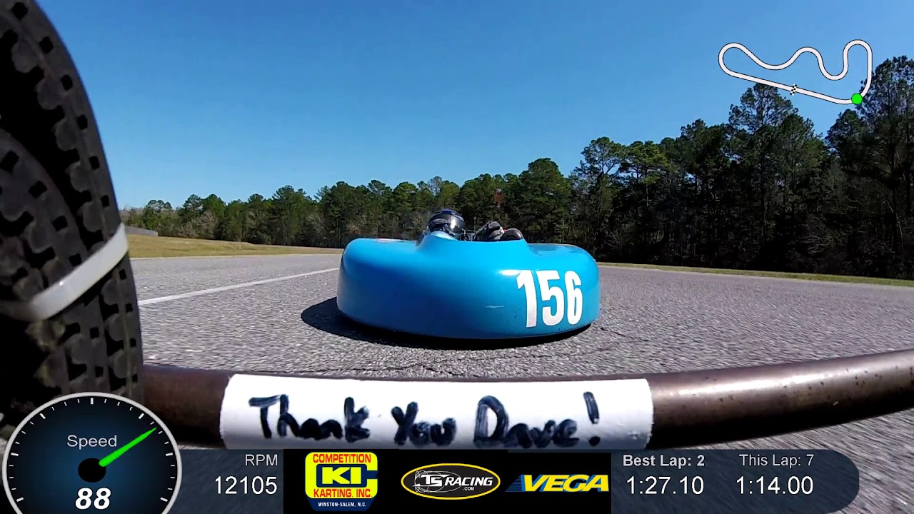 Dean racing JR Enduro with Southern Kart Club @ Roebling Road Raceway 3 ...