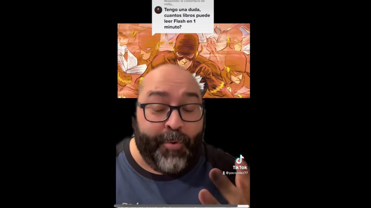 ¿Cuántos libros puede leer Flash en un minuto? - YouTube