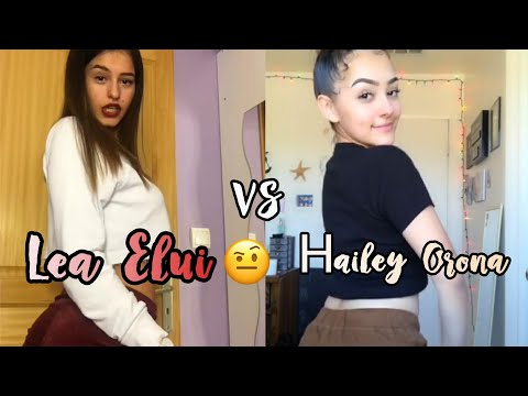 Léa Elui VS Hailey Orona (TikTok Videos)