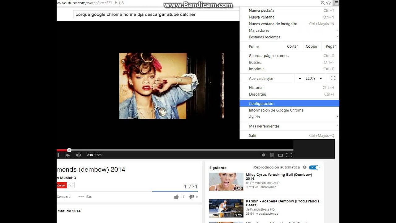 problema solucionado entre a Tube catcher y google chrome . - YouTube