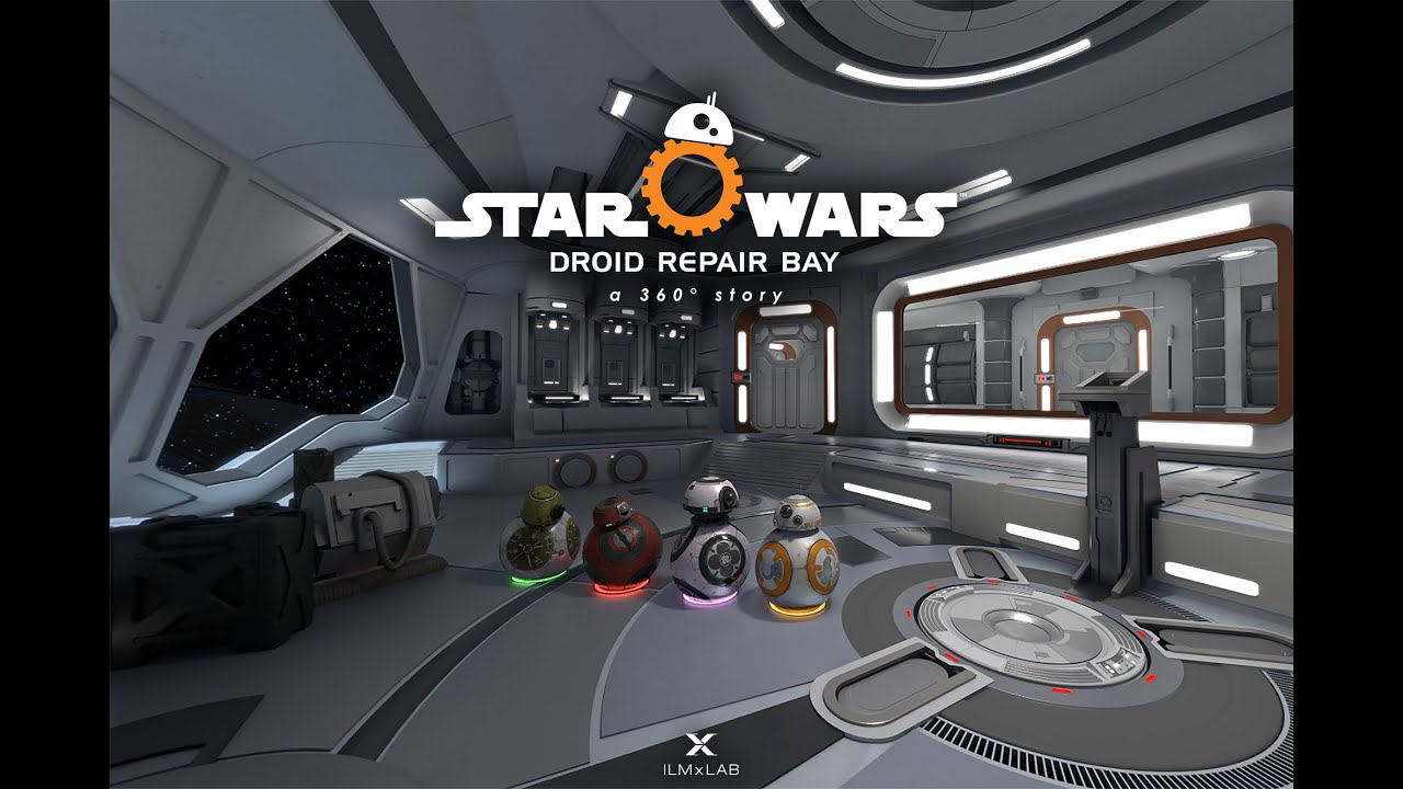 Star wars droid repair bay Oculus Go,Quest trailer - YouTube