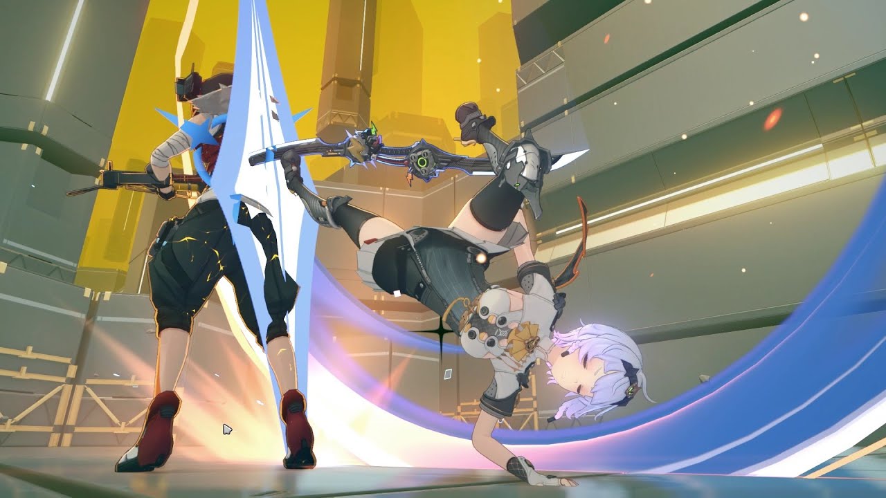 ZZZ S Anby Chain Attack Animation in Slowed Speed - YouTube