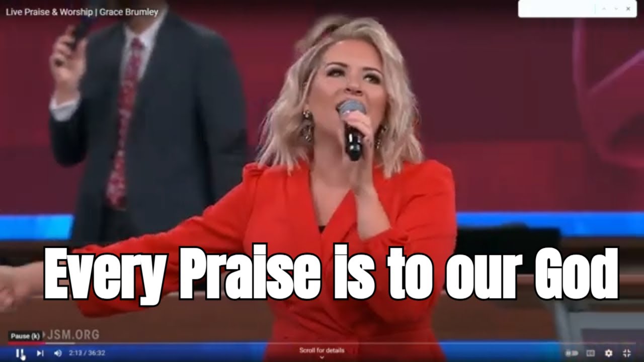 Experience Anointed Praise & Worship with Grace Brumley and Jimmy ...