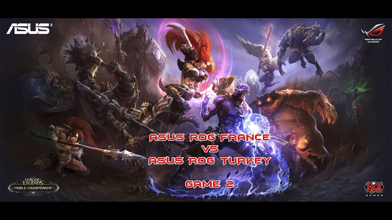 ASUS FRANCE Republic of Gamers VS. ASUS TURKEY Republic of Gamers ...