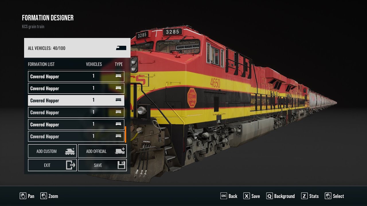 TSW4 formation designer 5: [KCS grain train] - YouTube