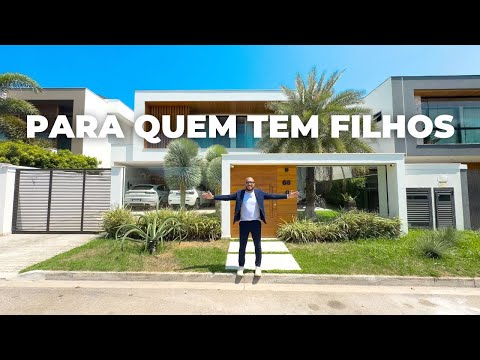 CASA MODERNA PARA UMA GRANDE FAMÍLIA | Casa VENDIDA ✅ condomínio Del Lago | Barra da Tijuca | CA738