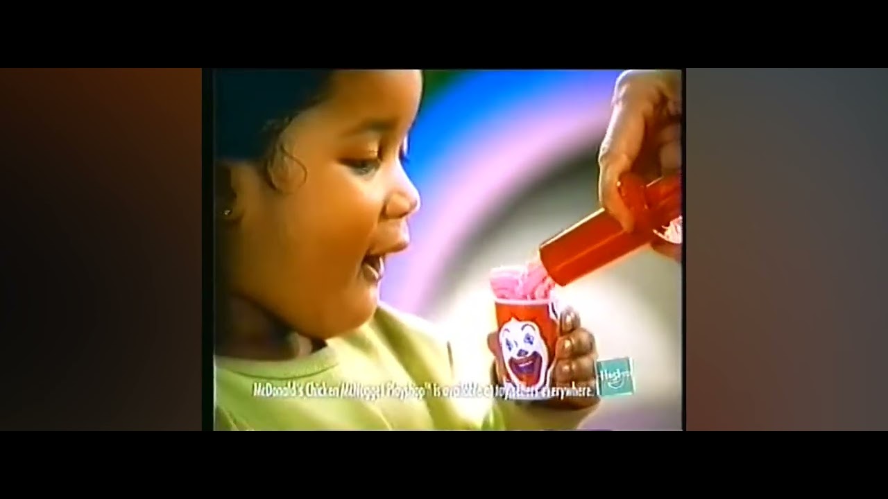 Play Doh McDonald's Commercial 2000 - YouTube