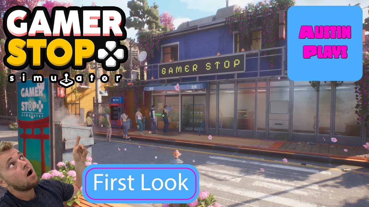 Gamer Stop Simulator First Look – Opening the Ultimate Game Store ...
