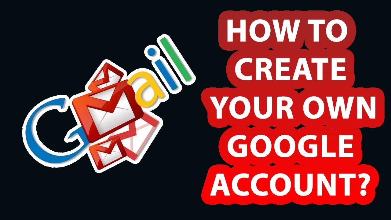 How To Create A Google Account YouTube How To Create A Google Account YouTube