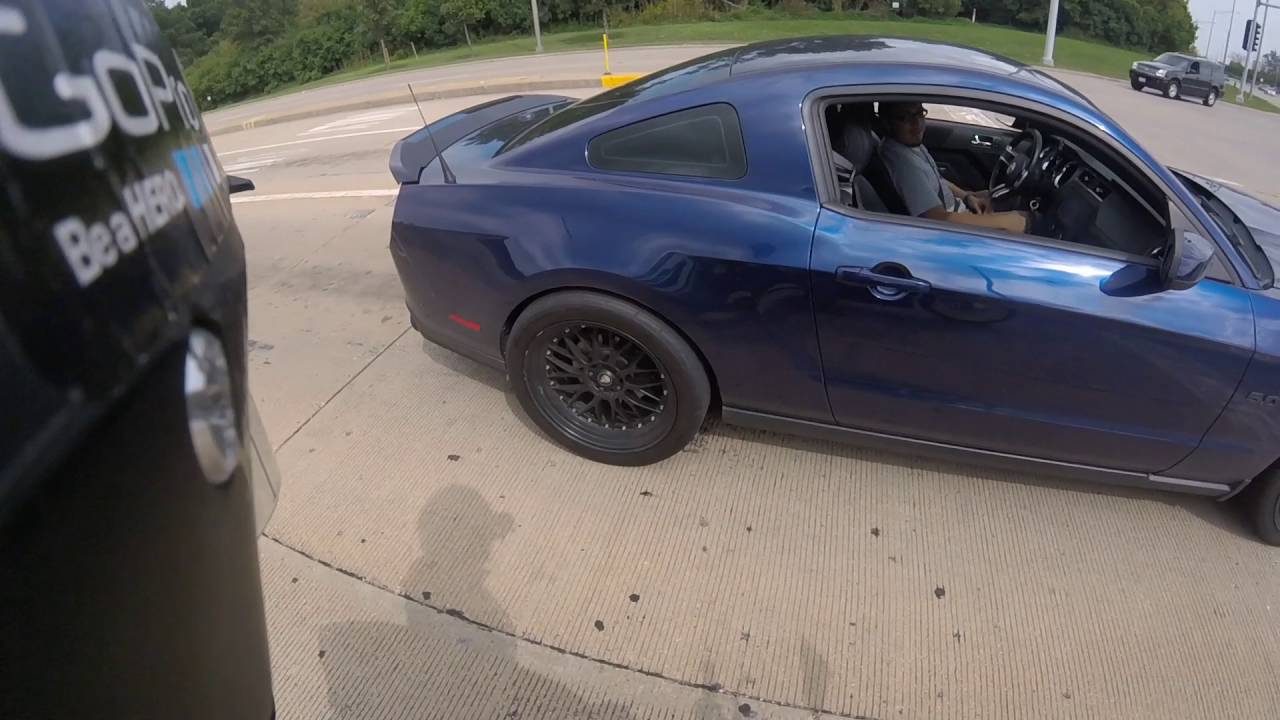 racing random cars - YouTube