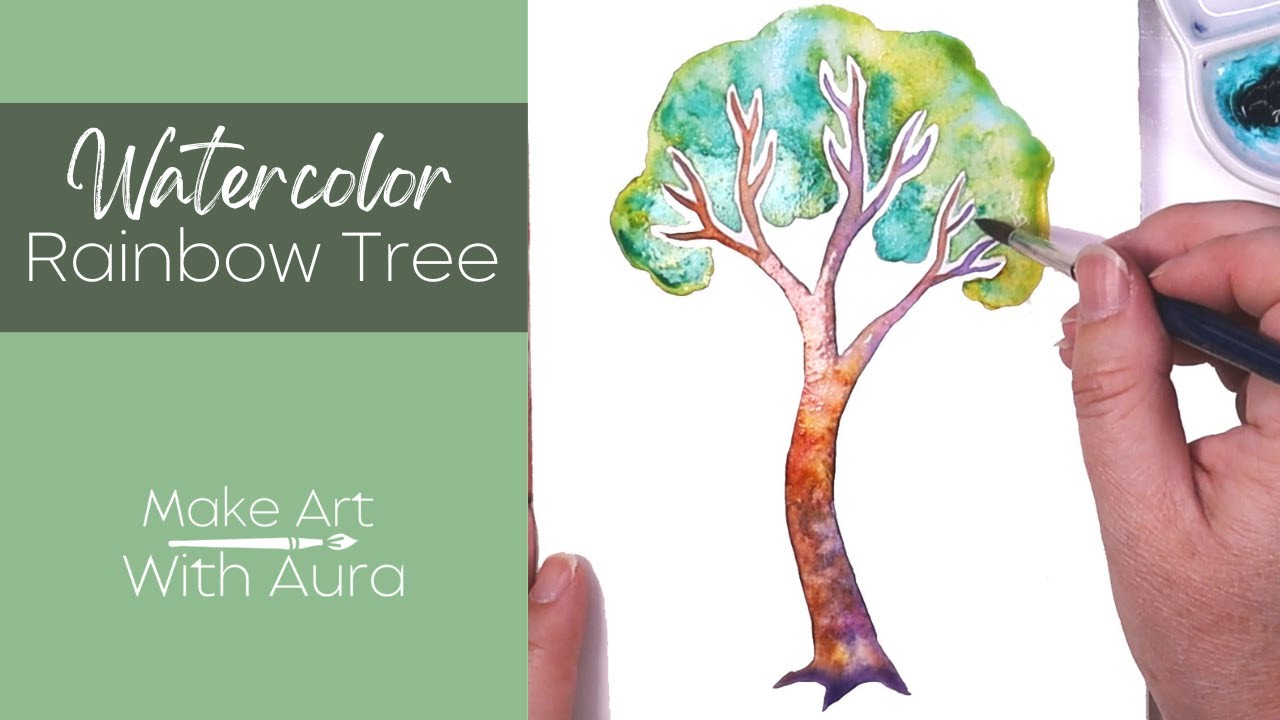 Easy Watercolor Tree for Beginners - YouTube