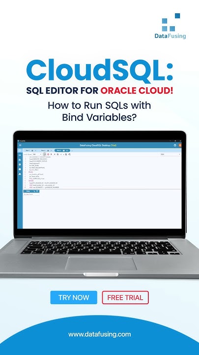 Run An Sql With A Bind Variable Against Oracle Cloud Using Cloudsql Cloudsql Oraclecloud Youtube