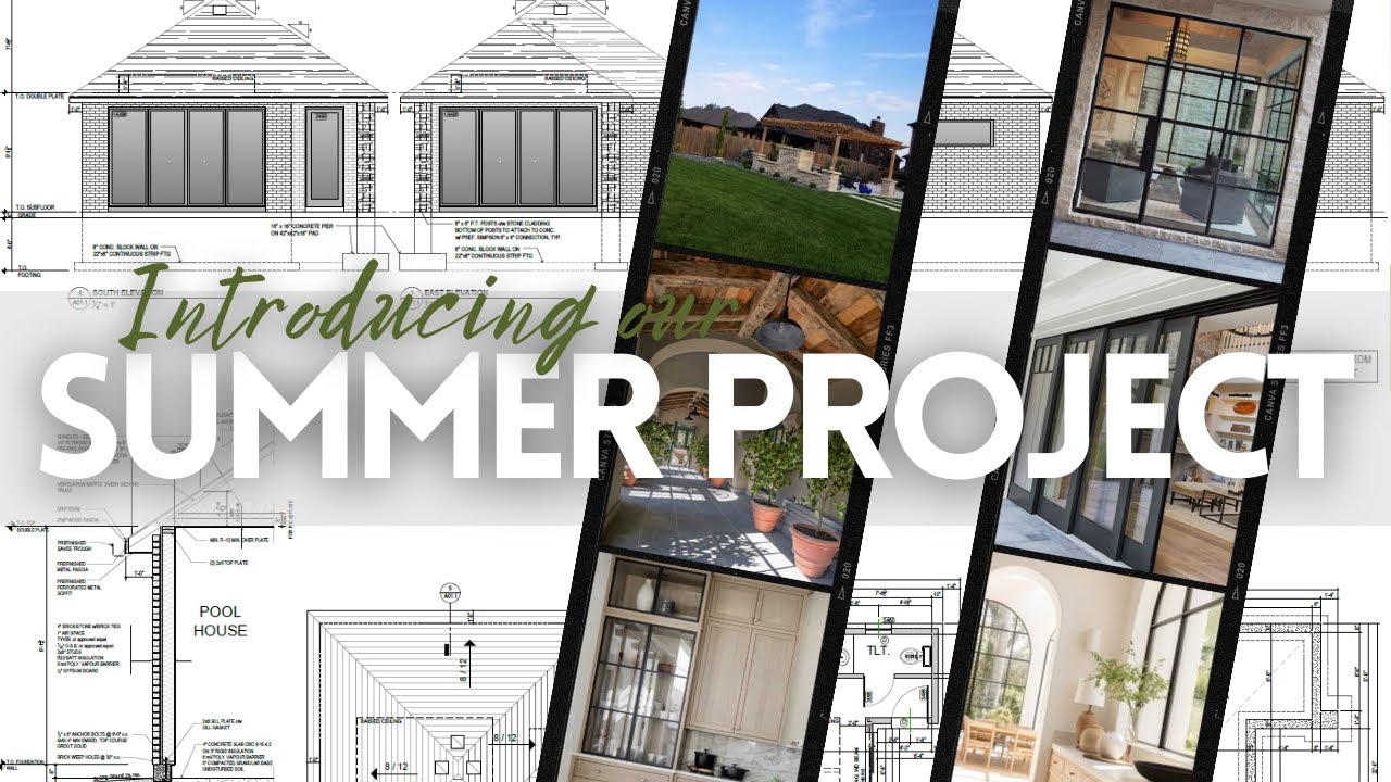 Building The Ultimate Summer Oasis In Our Backyard | Plans and Modern ...