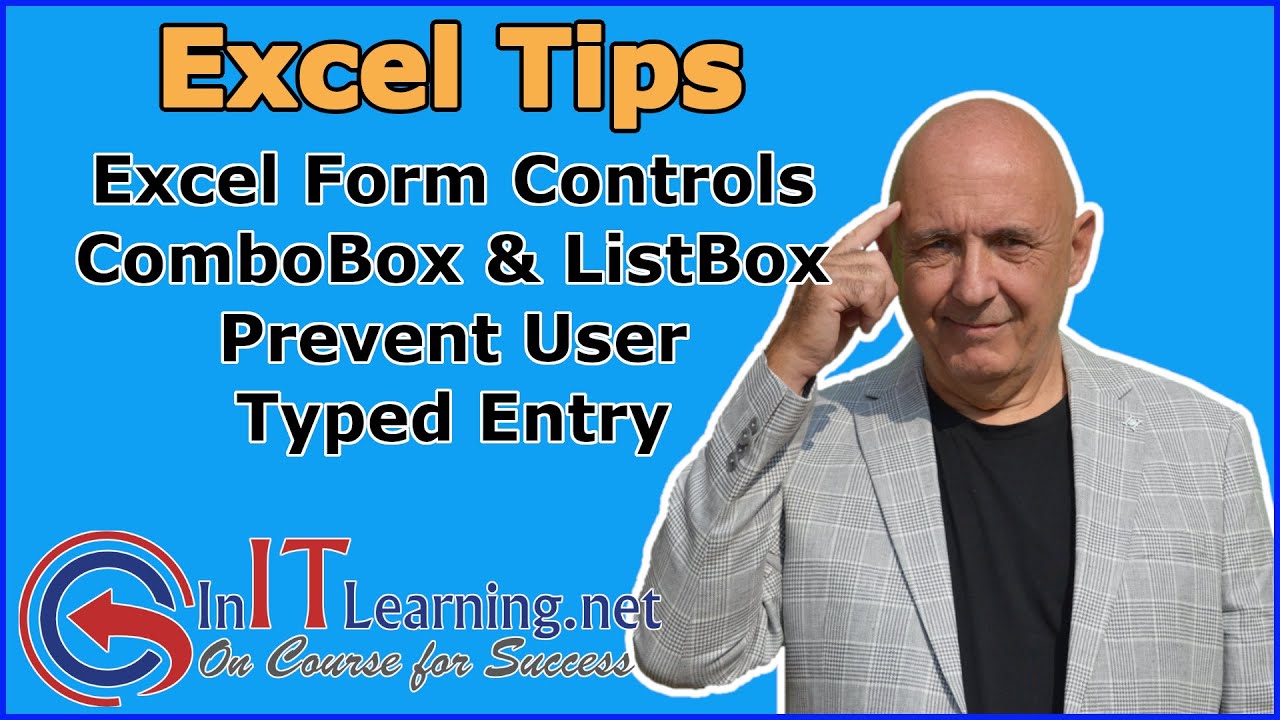 ComboBox or List Box as Data Validation List - YouTube