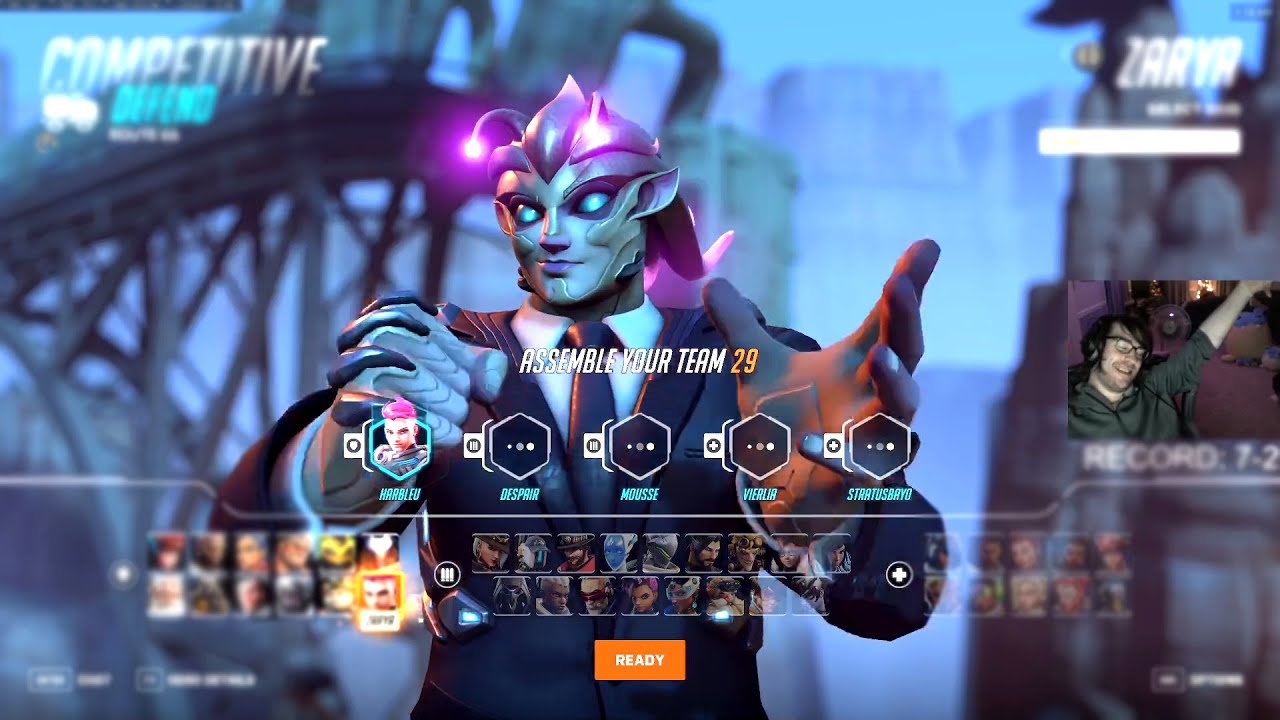 HARBLEU ZARYA AND HAMMOND - OVERWATCH 2 SEASON 9 TOP 500 - YouTube