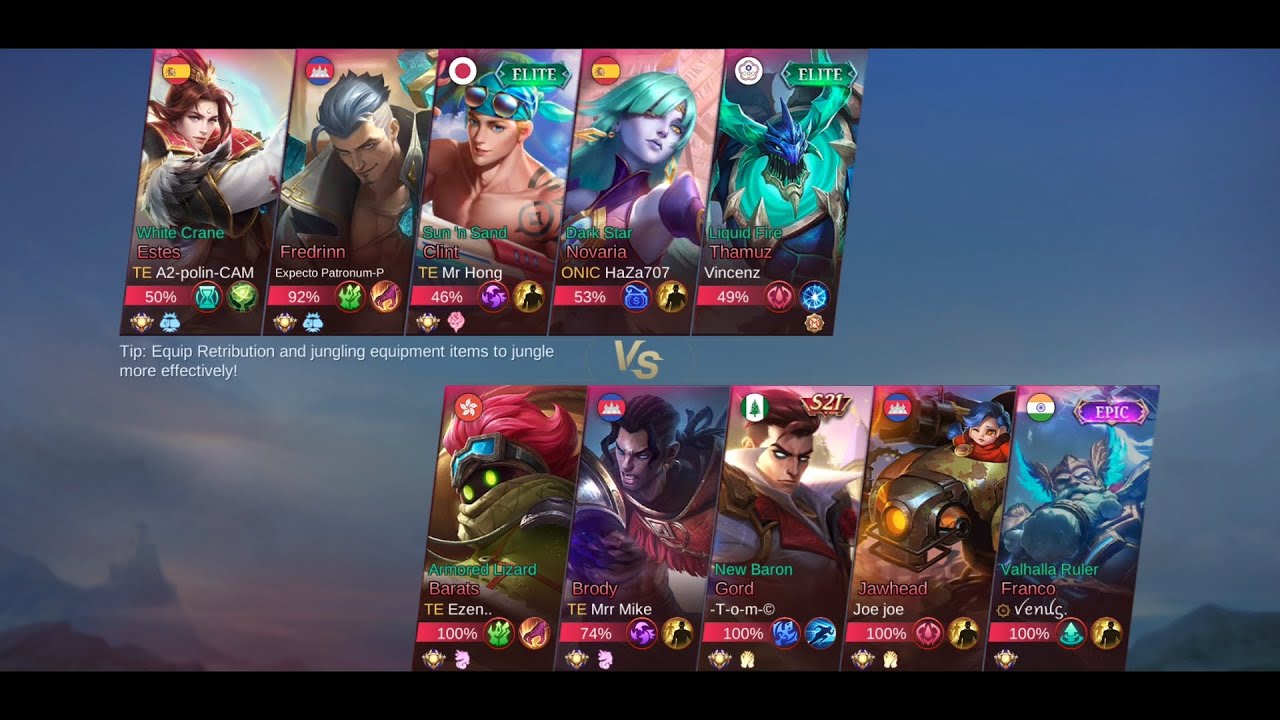5 vs 5 Mobile Legend Bang Bang VNG Game 2 ( 9/6/2023 ) - YouTube