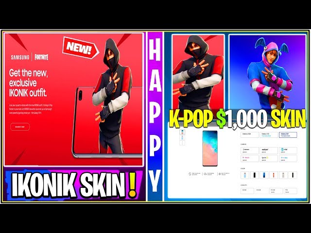 Fortnite Epic Gear Ikonik Nicemodz Fortnite IKONIK Skin Out NOW: How