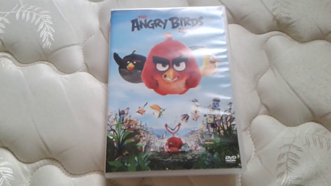 My new the angry birds movie DVD uk - YouTube