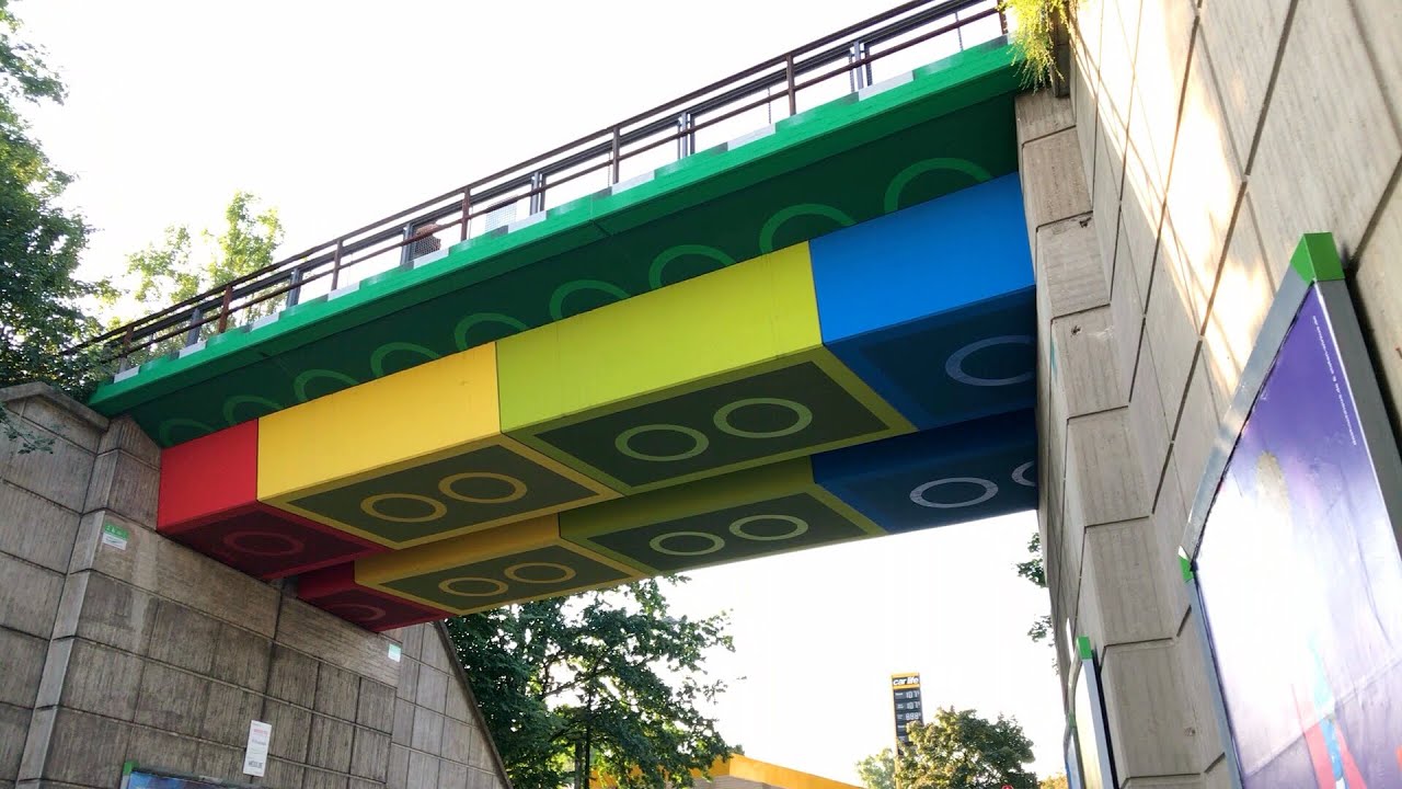 Lego Bridge in real life - Wuppertal - DJI OSMO Mobile - iPhone 7 Plus ...