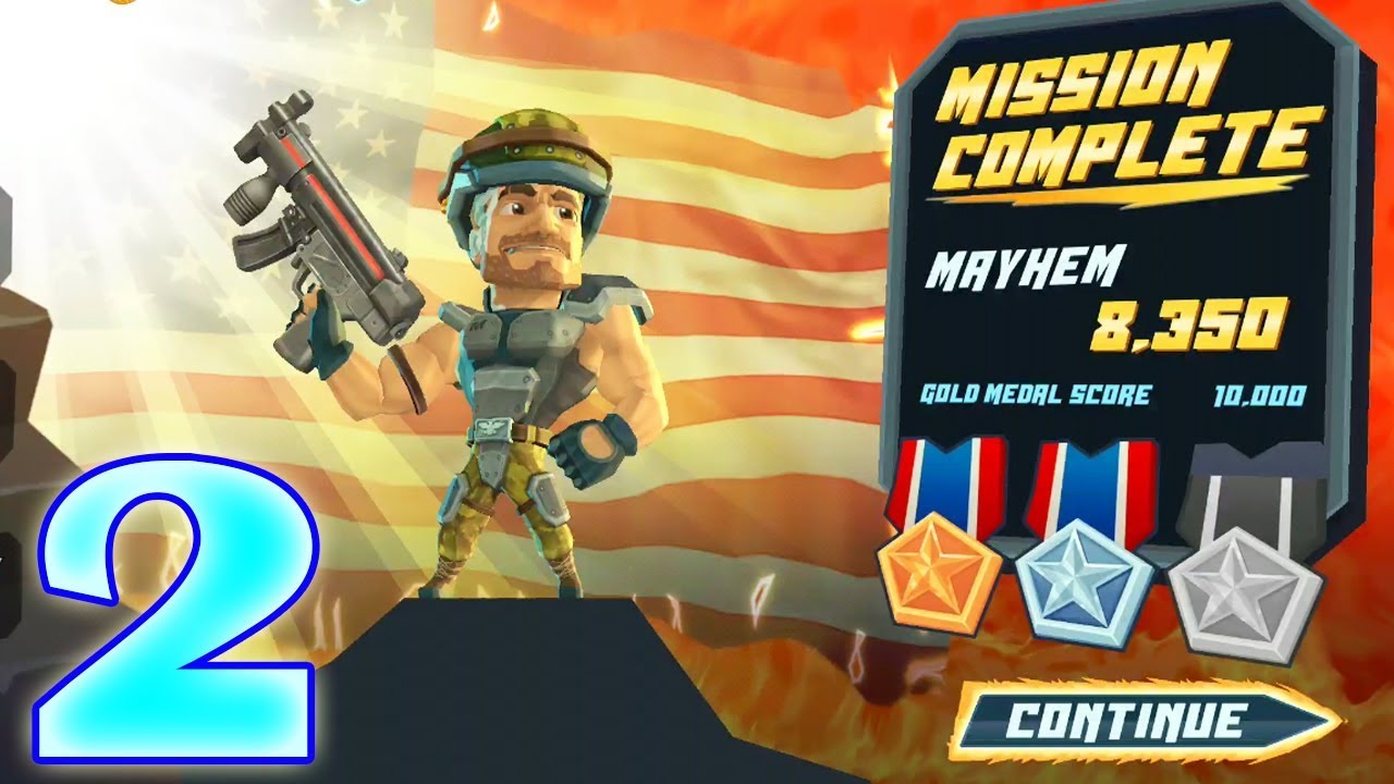 Major Mayhem 2 | Level 2 | Machine Guns - Android Gameplay - YouTube