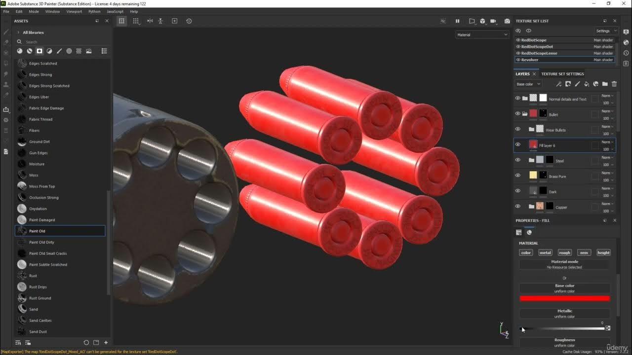 5 Baking and Texturing Part 5 - YouTube