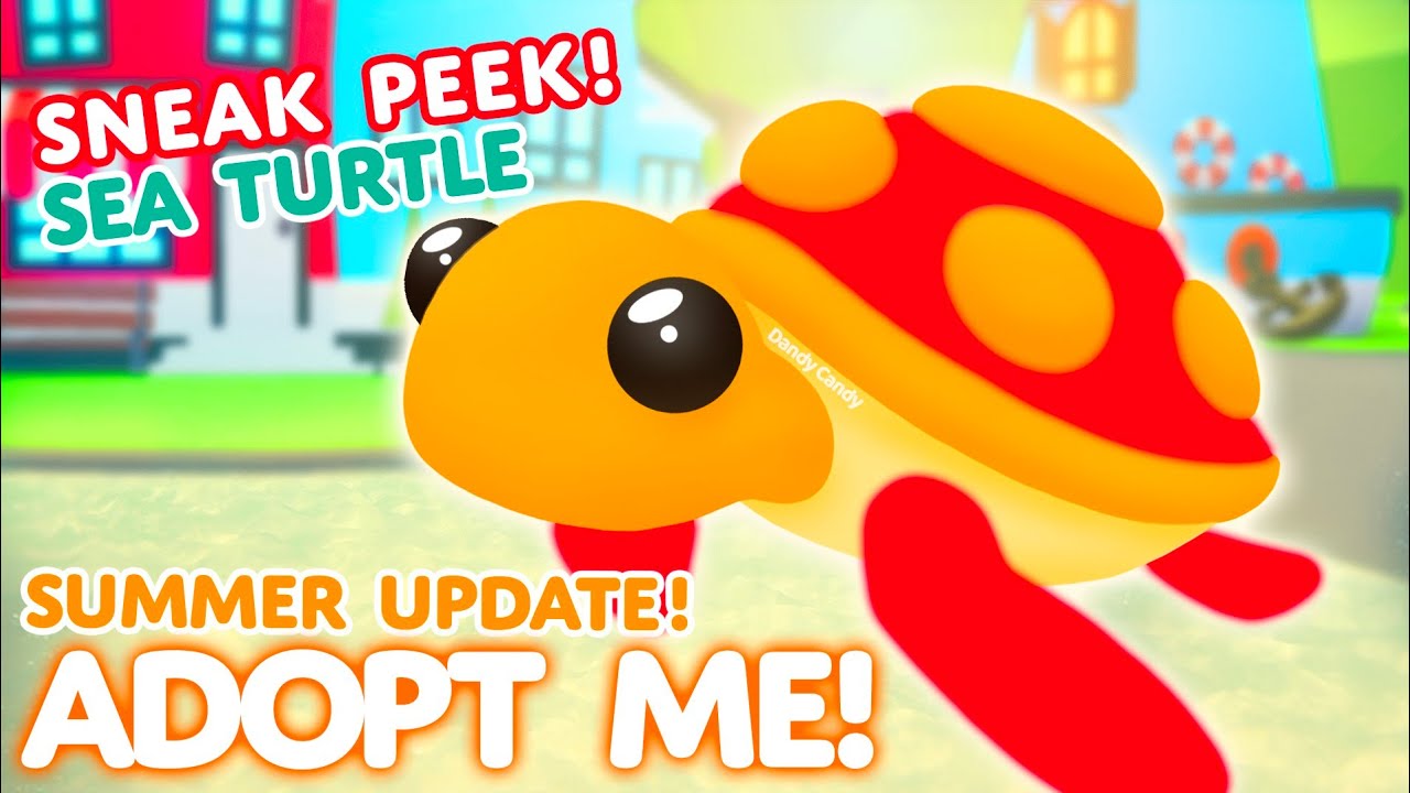 🔆Adopt Me SUMMER UPDATE: Sneak Peak! The 🌊 🐢 TURTLE - YouTube