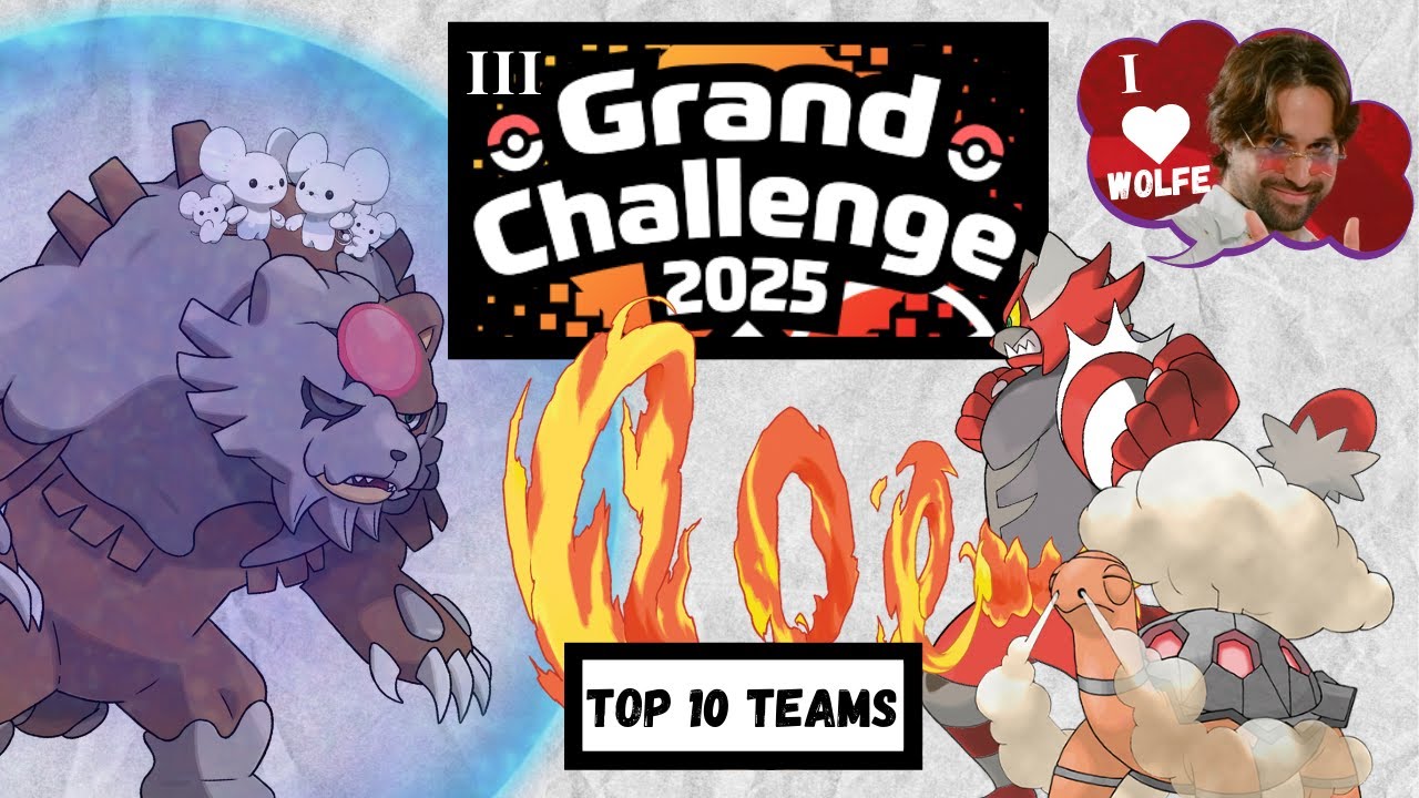 Top 10 Teams from 2025 Grand Challenge 3!! Pokepaste Provided!! - YouTube