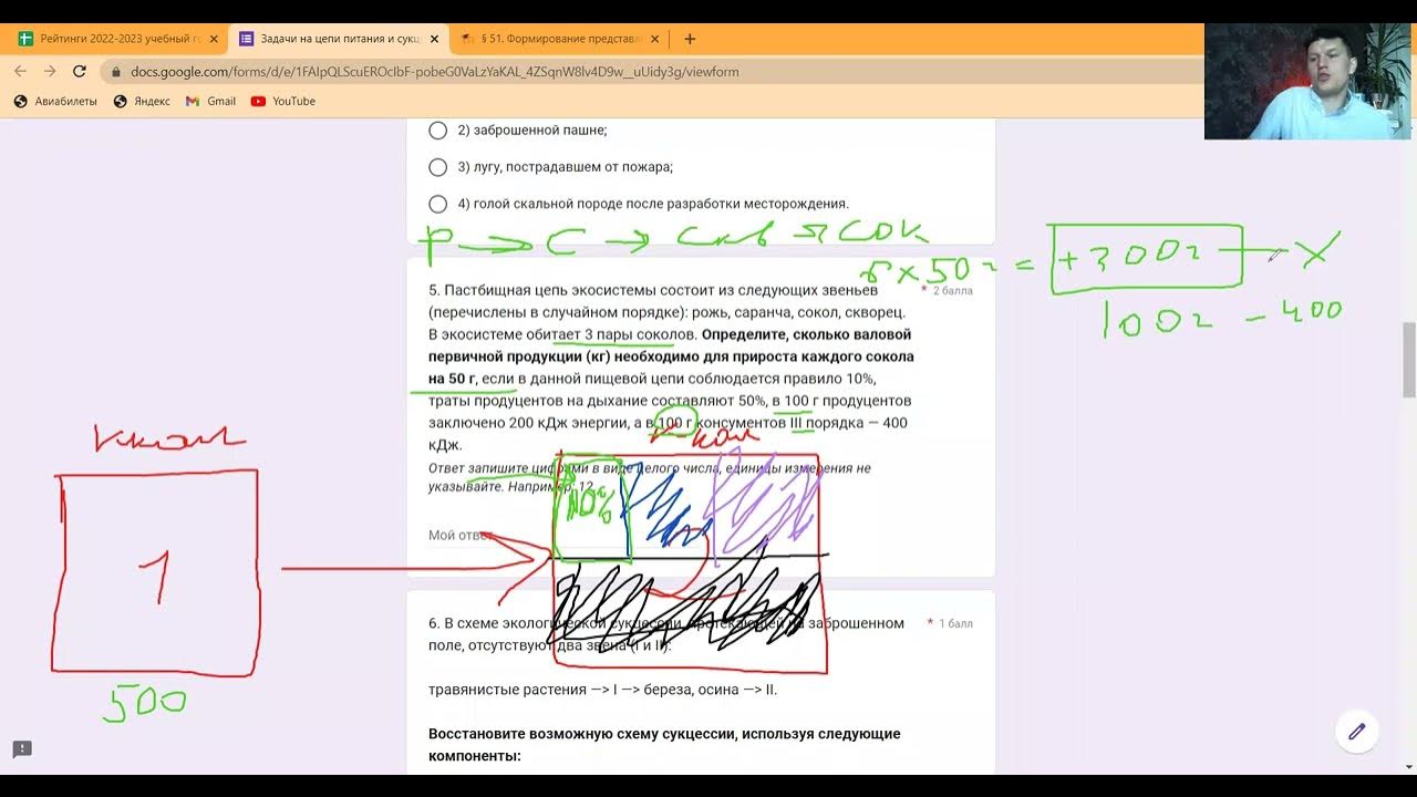 Как решать задачи по экологии. Правило Линдемана - YouTube