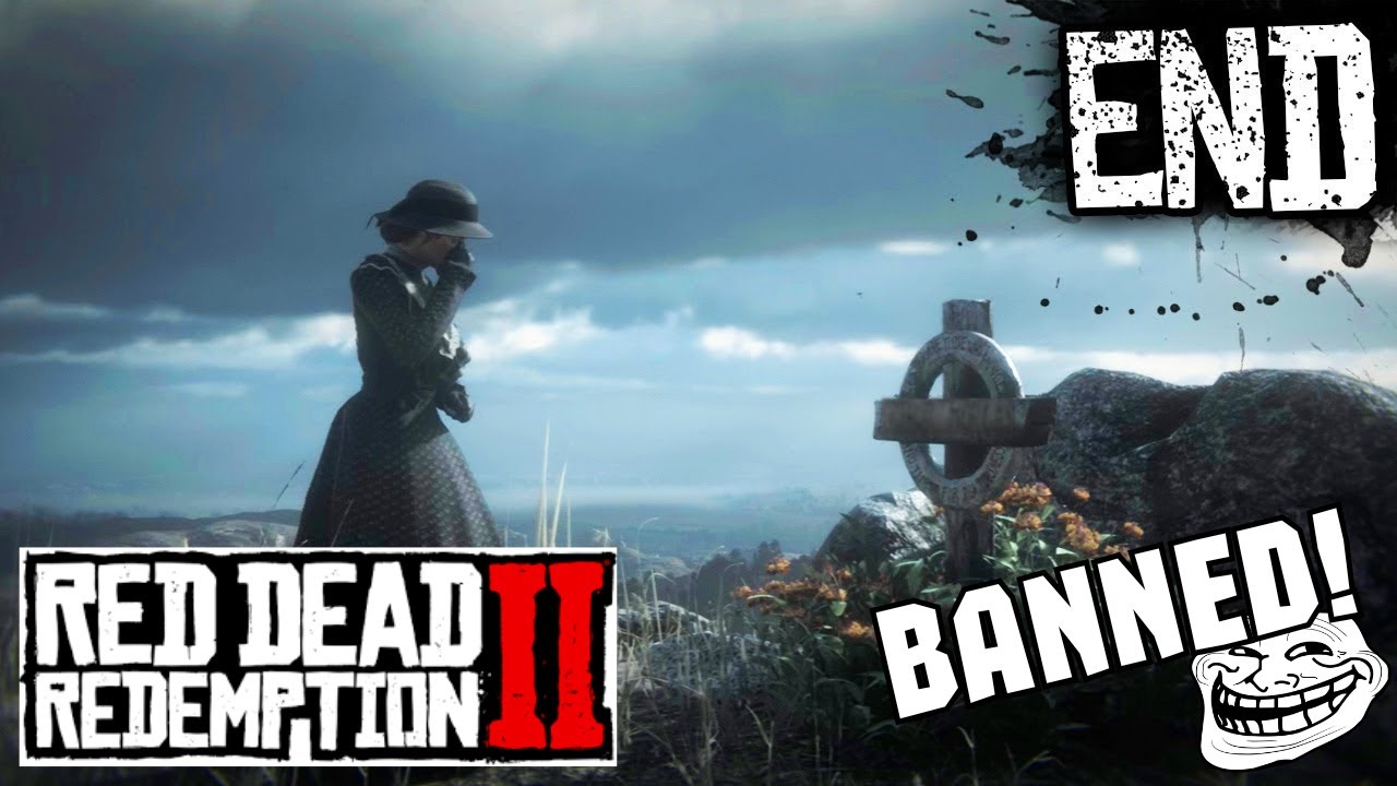 the saddest ending to red dead redemption 2 trolling - YouTube