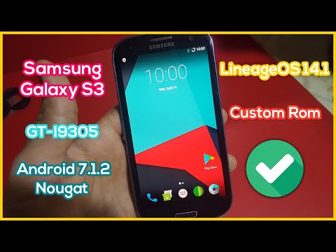 Install LineageOS 14.1 on Samsung S3 GT-I9305 - Custom Rom Android 7.1.2 Nougat
