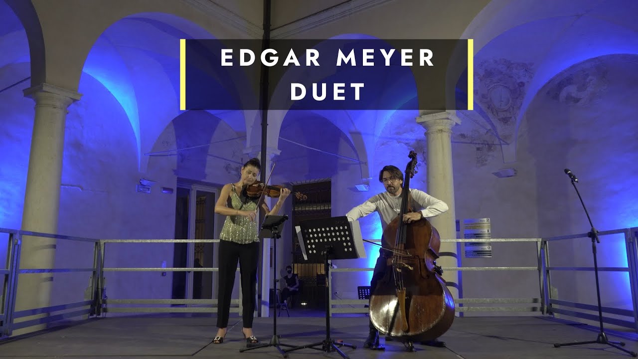 Edgar Meyer Duet - Cello and DoubleBass - Violin version - Duo Costea ...