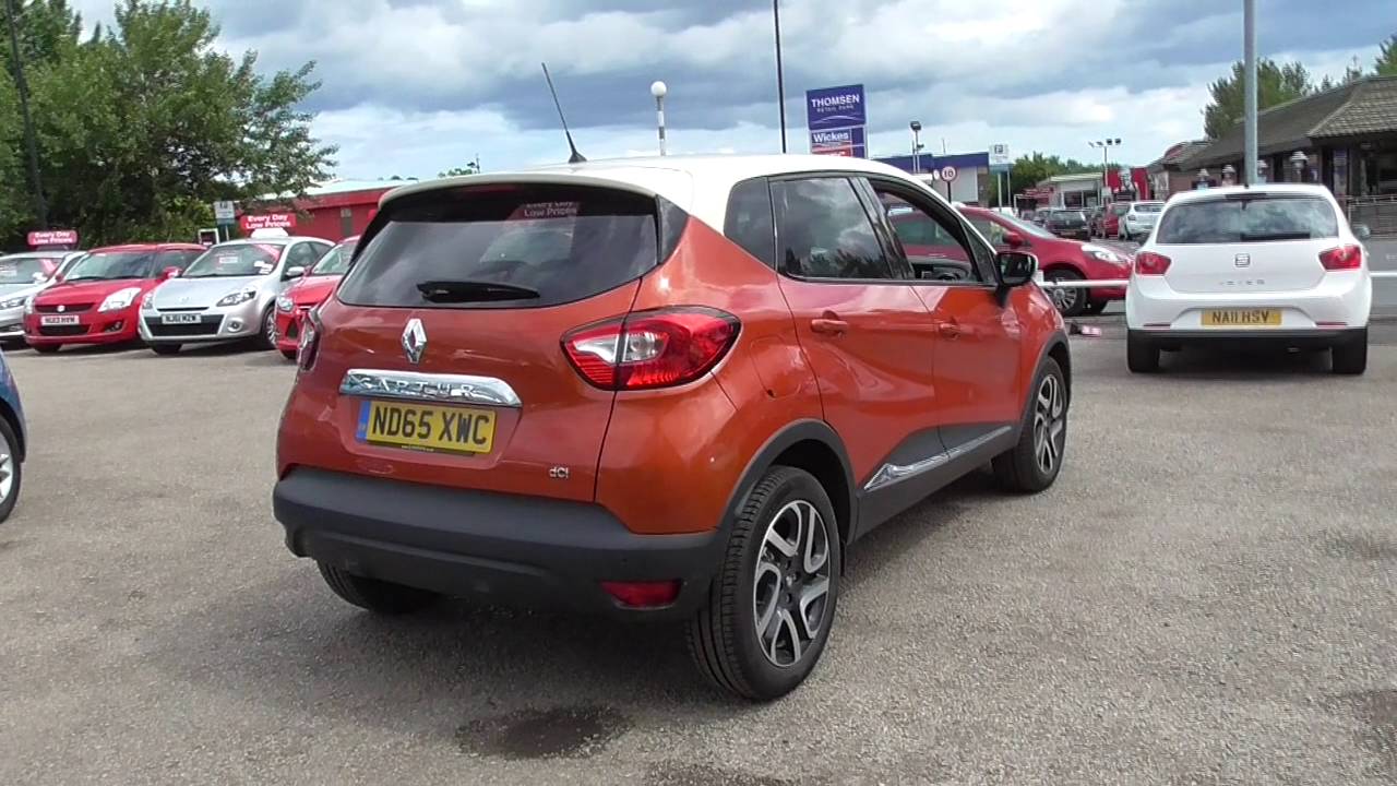Renault Captur Dynamique S Nav Dc U68221 - YouTube