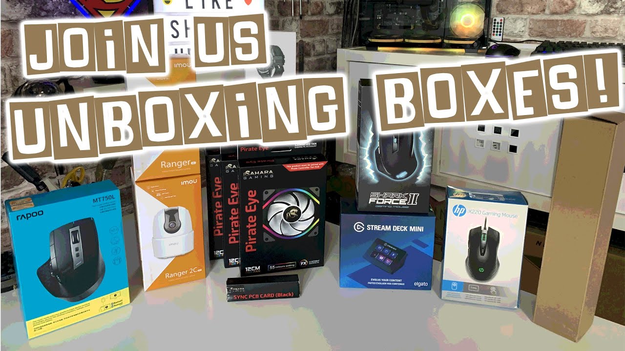 Unboxing Boxes LIVE Some of the reviews coming up - Tech Chat Q&A - YouTube
