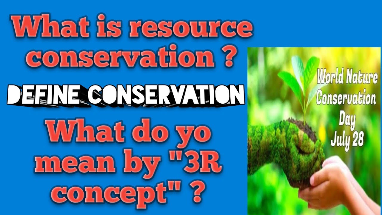 What is resource conservation #Conservation #Natural resources #8th ...